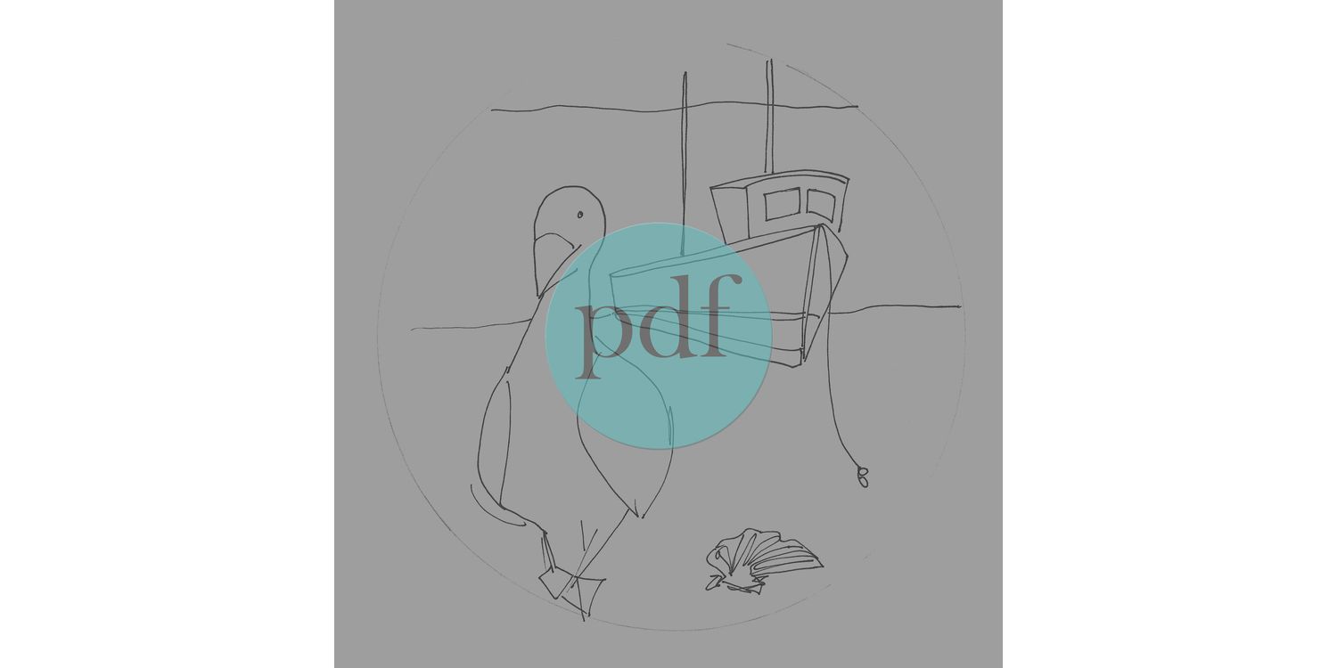 'St Ives Shoreline' PDF Embroidery Pattern only £6.00